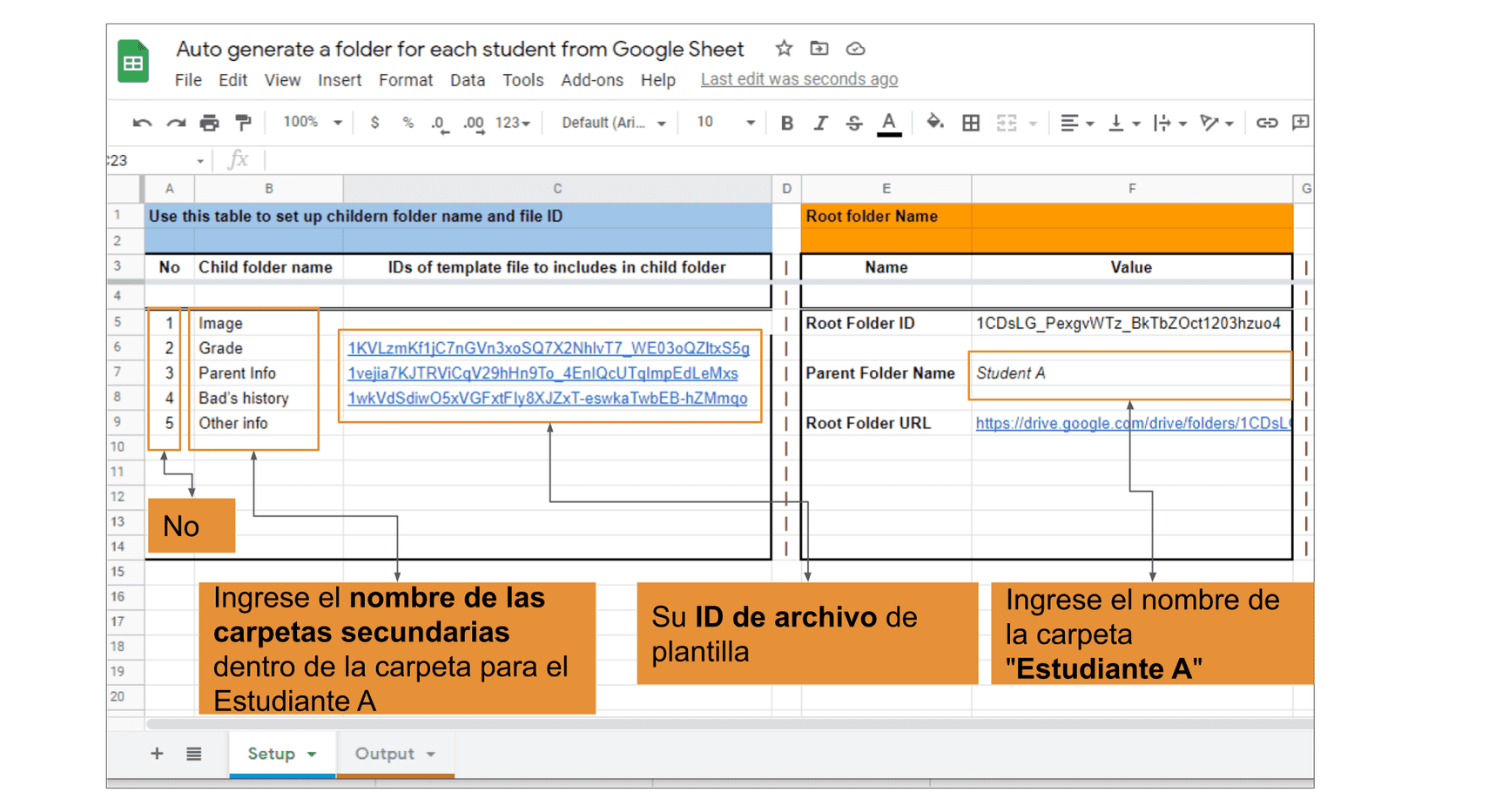 Crear automáticamente una carpeta para cada estudiante en Google Drive ...